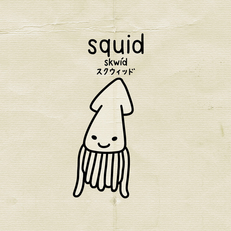 イカは英語で？squidとcalamariの違い | しろねこトーフの英会話